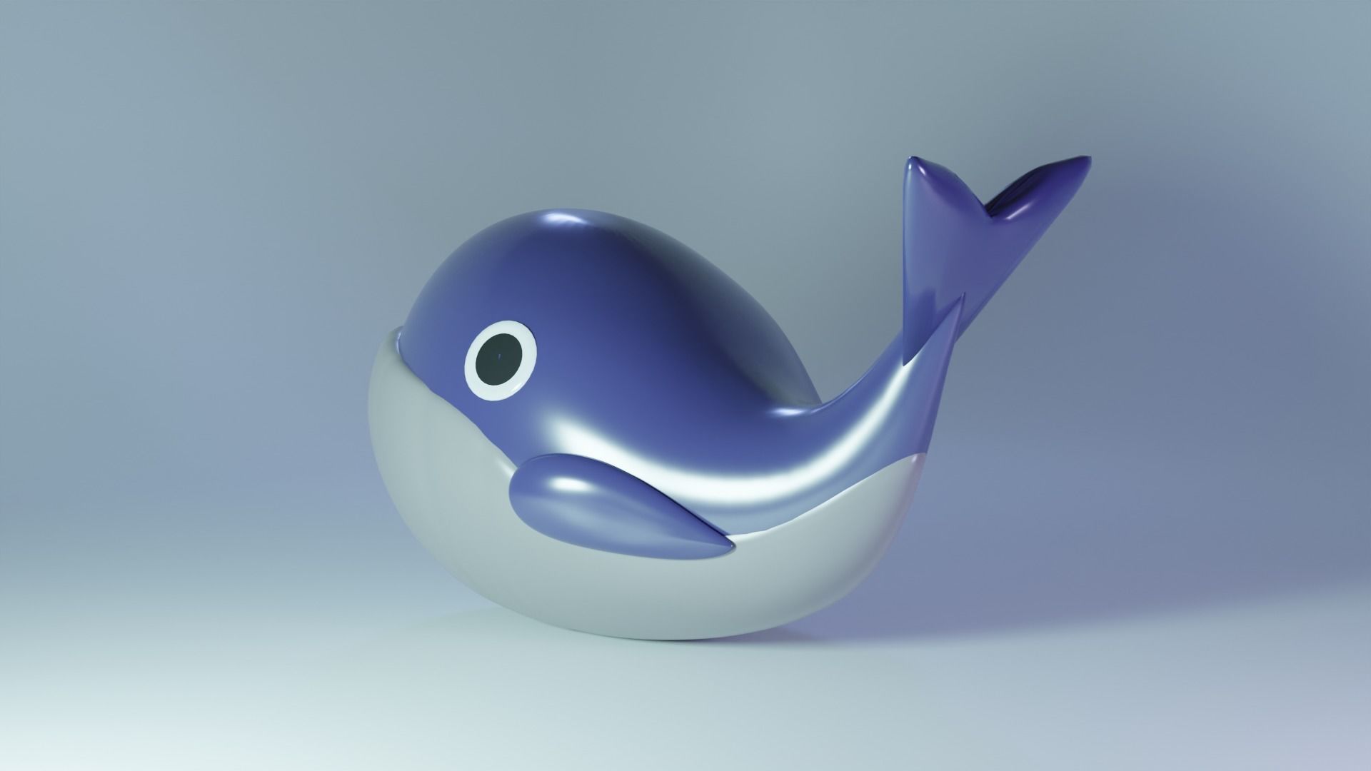 Little Whale free VR / AR / low-poly 3D model | CGTrader