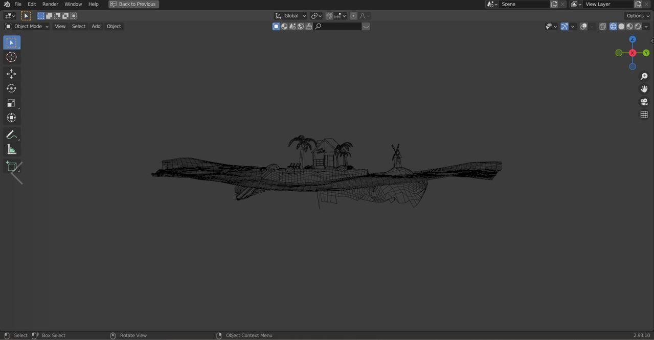 3D model Roshi Island House VR / AR / low-poly | CGTrader