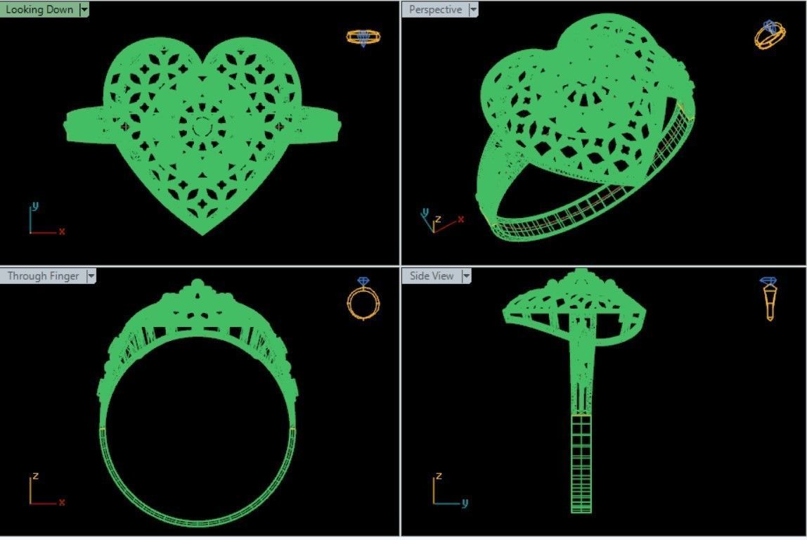 PLAIN TURKISH RINGS 3D model 3D printable | CGTrader