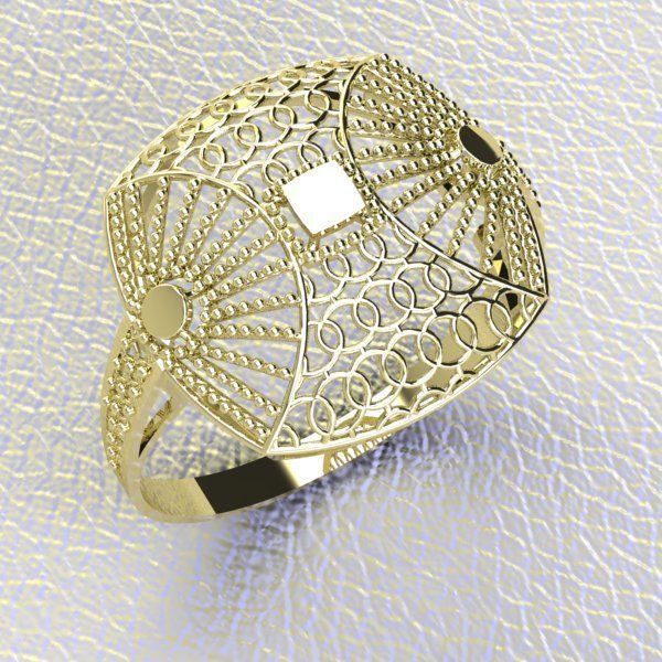 PLAIN TURKISH RINGS 3D model 3D printable | CGTrader