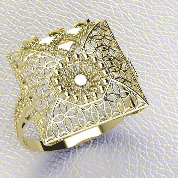 PLAIN TURKISH RINGS 3D model 3D printable | CGTrader