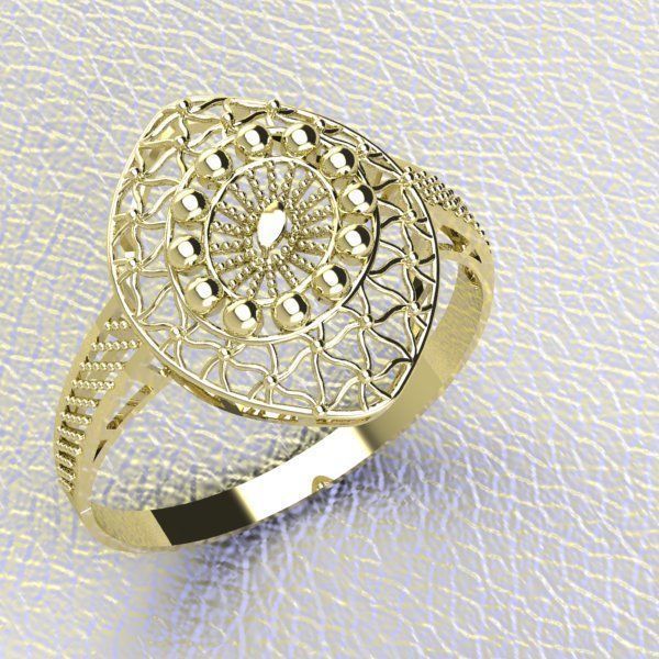 PLAIN TURKISH RINGS 3D model 3D printable | CGTrader