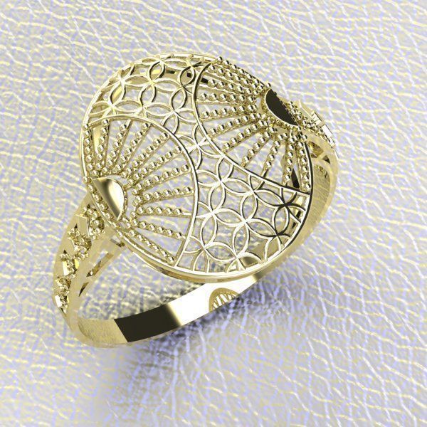 PLAIN TURKISH RINGS 3D model 3D printable | CGTrader