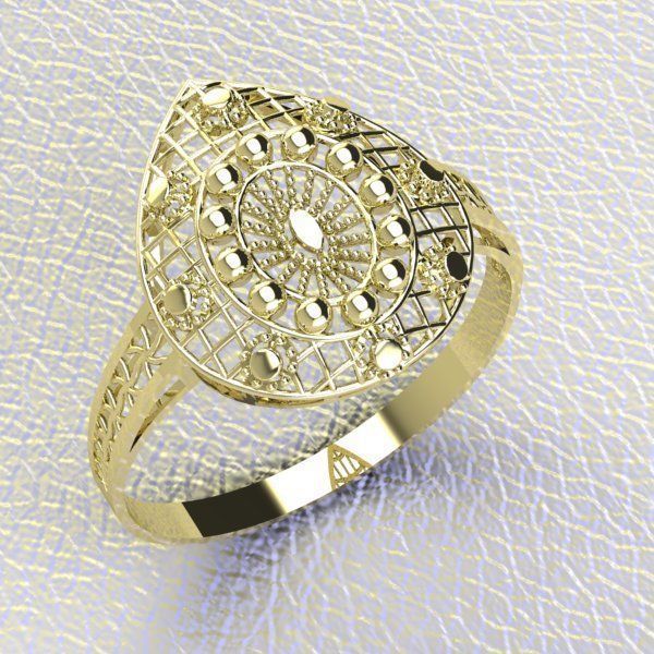 PLAIN TURKISH RINGS 3D model 3D printable | CGTrader