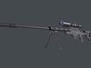 3D model QBU-202 sniper rifle with scope VR / AR / low-poly | CGTrader