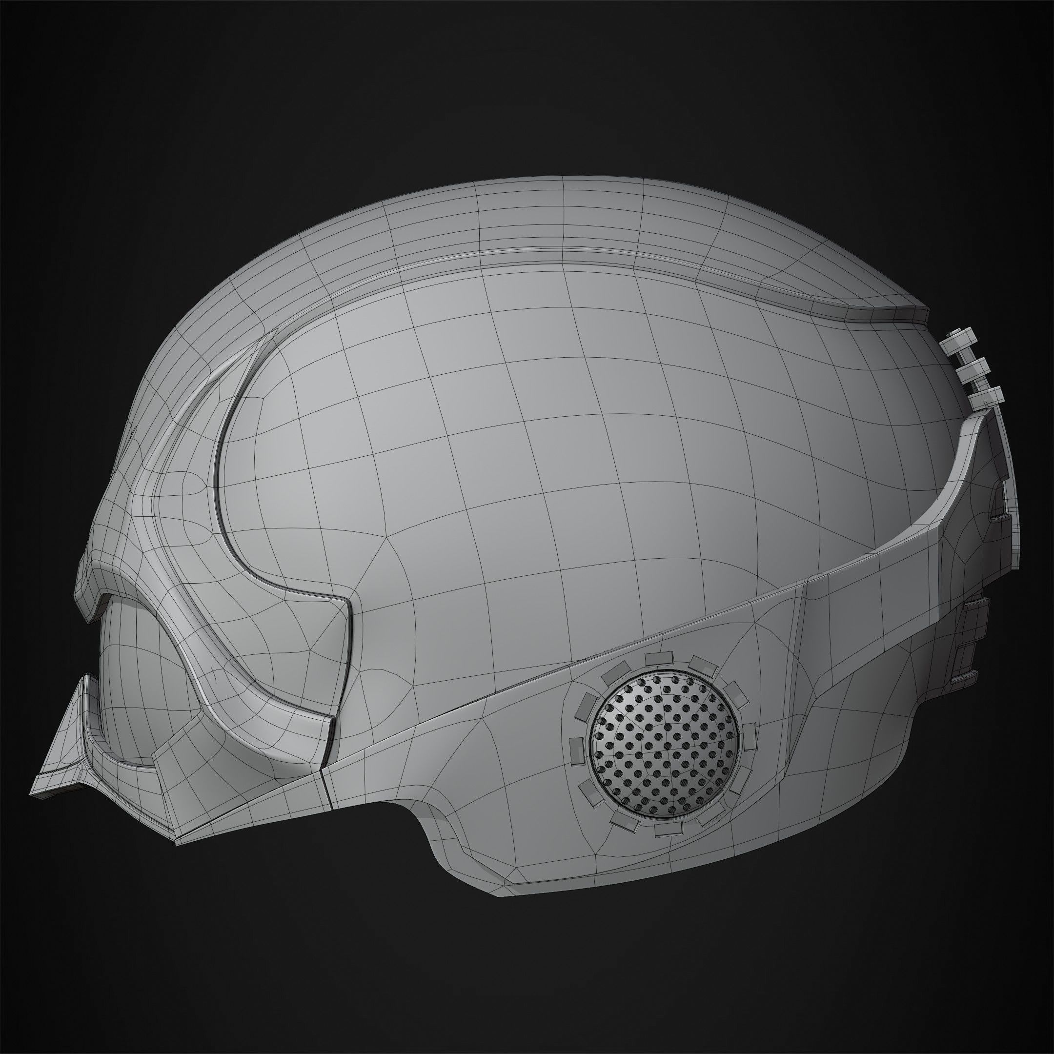 The Boys Black Noir Mask for Cosplay 3D model 3D printable | CGTrader