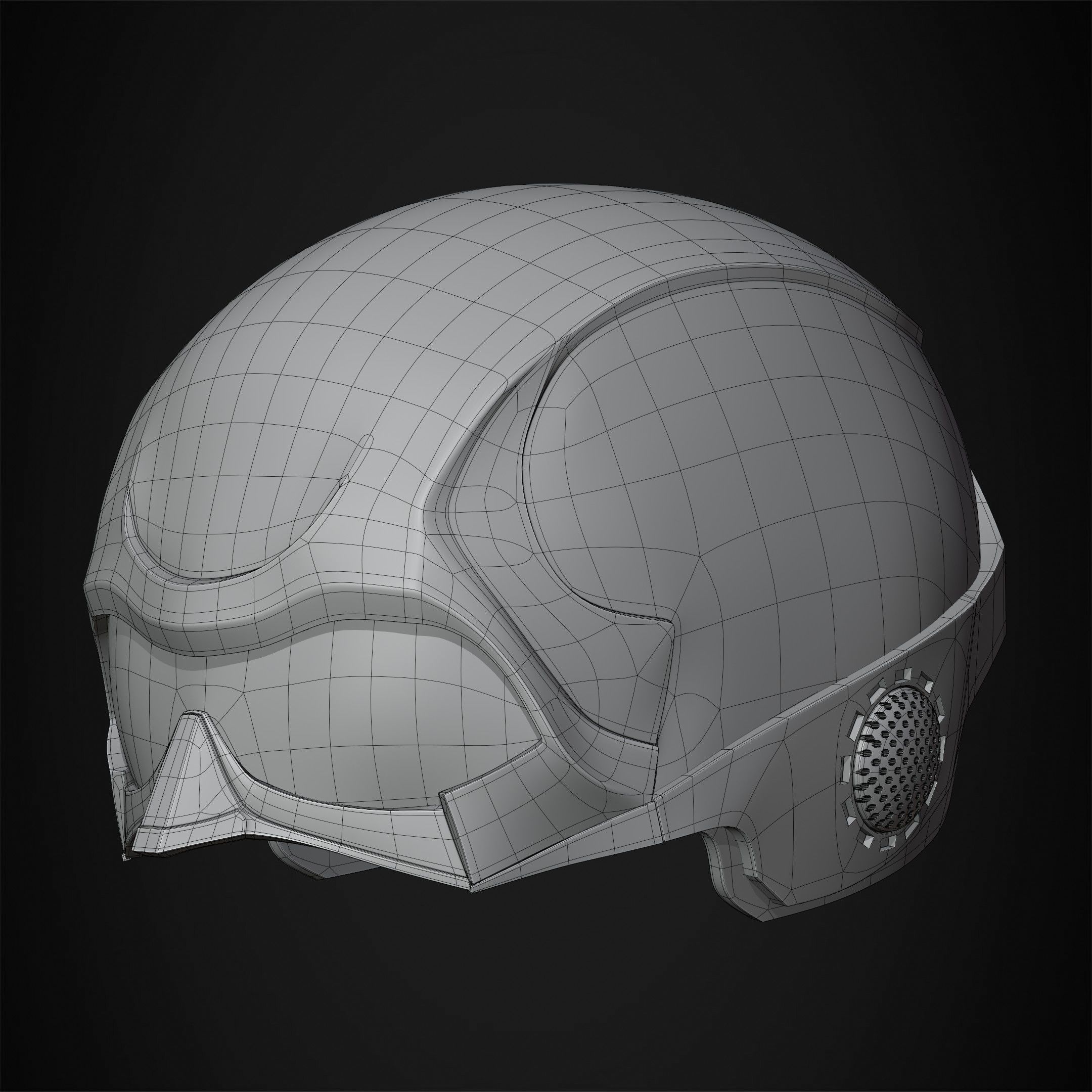 The Boys Black Noir Mask for Cosplay 3D model 3D printable | CGTrader