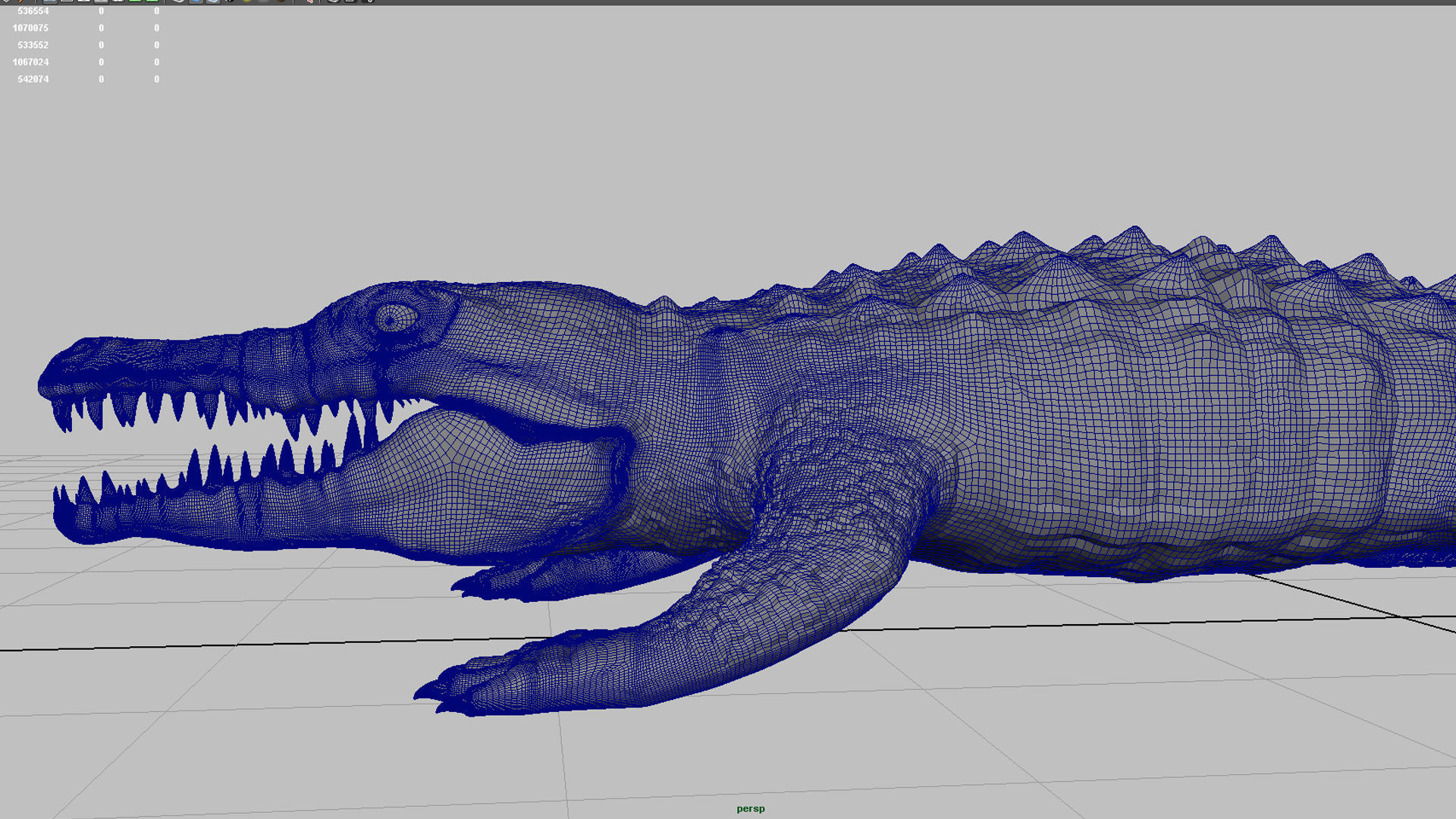crocodile 3d model alligator 3D model | CGTrader