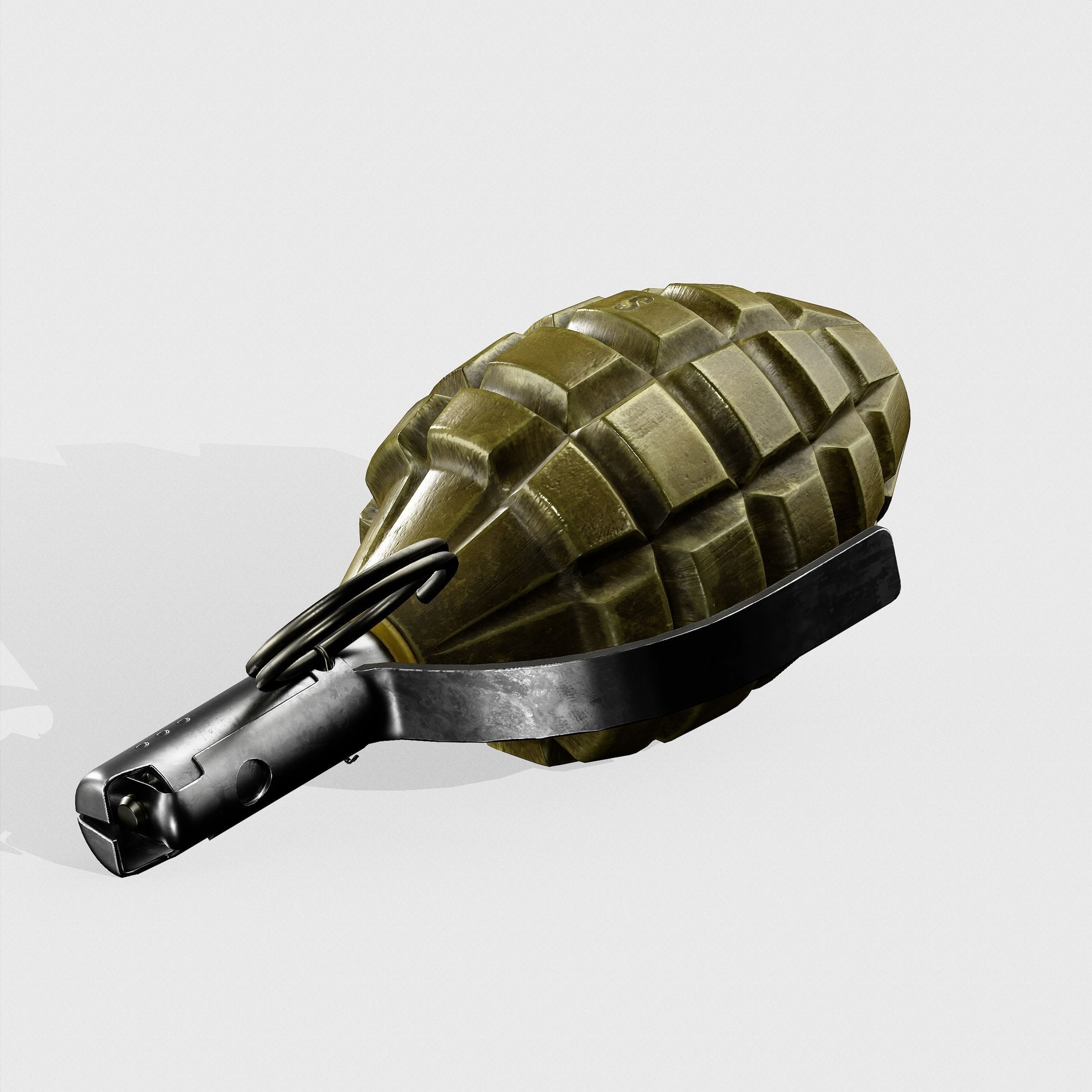3D model Grenade F1 VR / AR / low-poly | CGTrader