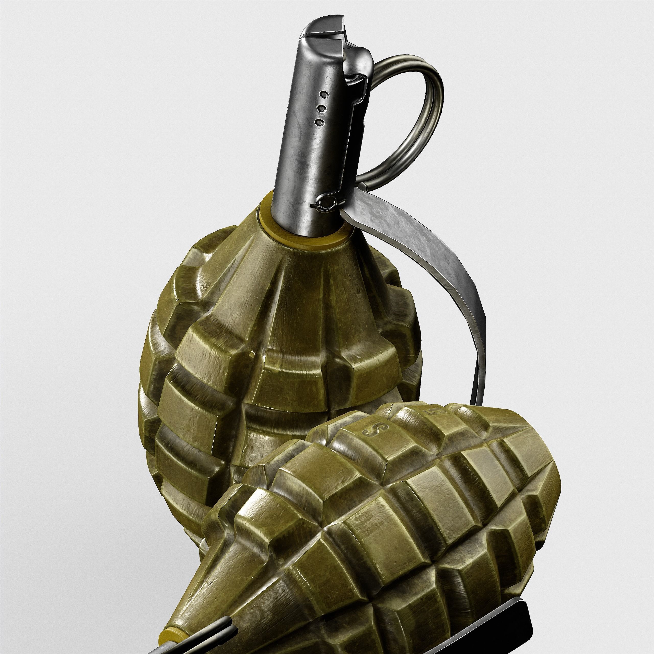 3D model Grenade F1 VR / AR / low-poly | CGTrader