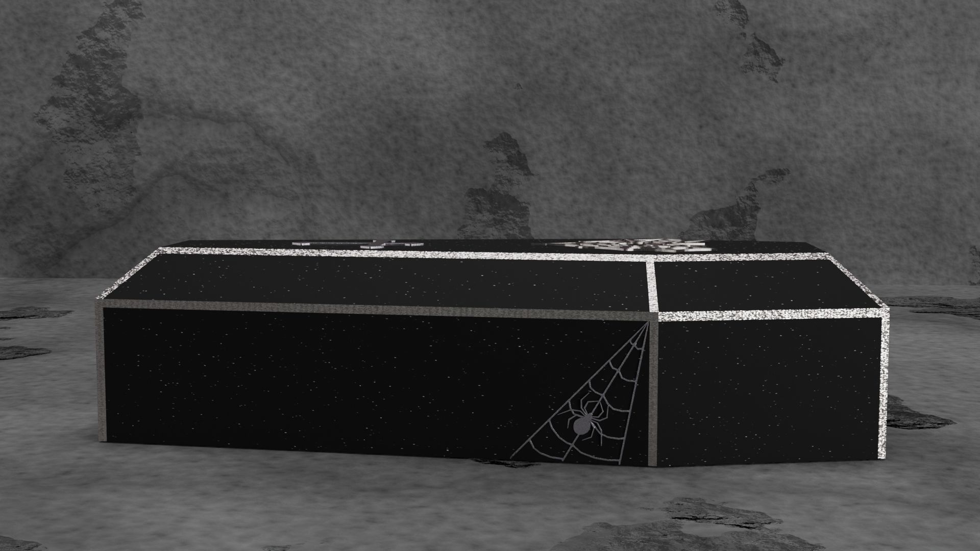 Stylish Vampire Coffin free 3D model | CGTrader