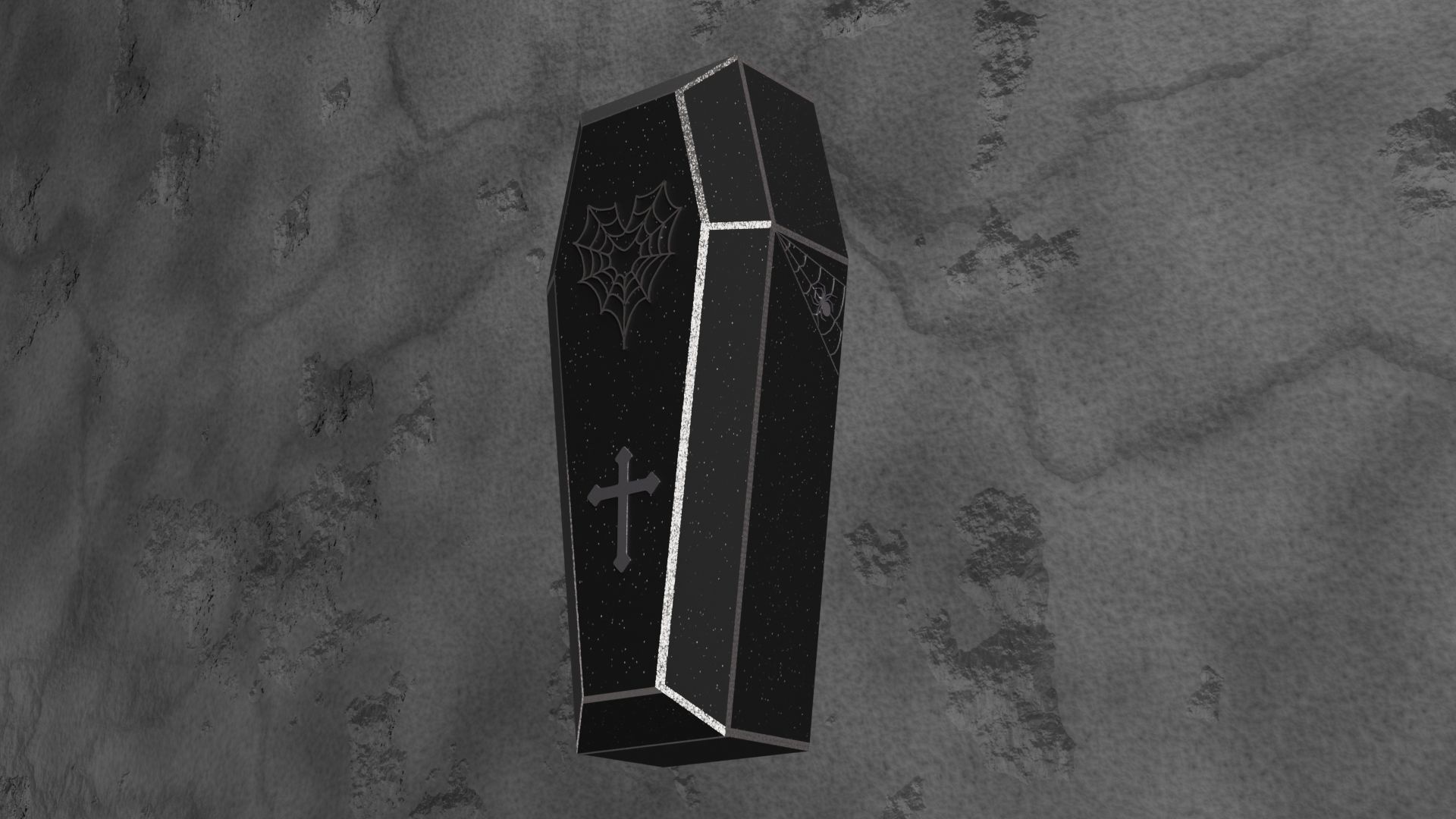 Stylish Vampire Coffin free 3D model | CGTrader