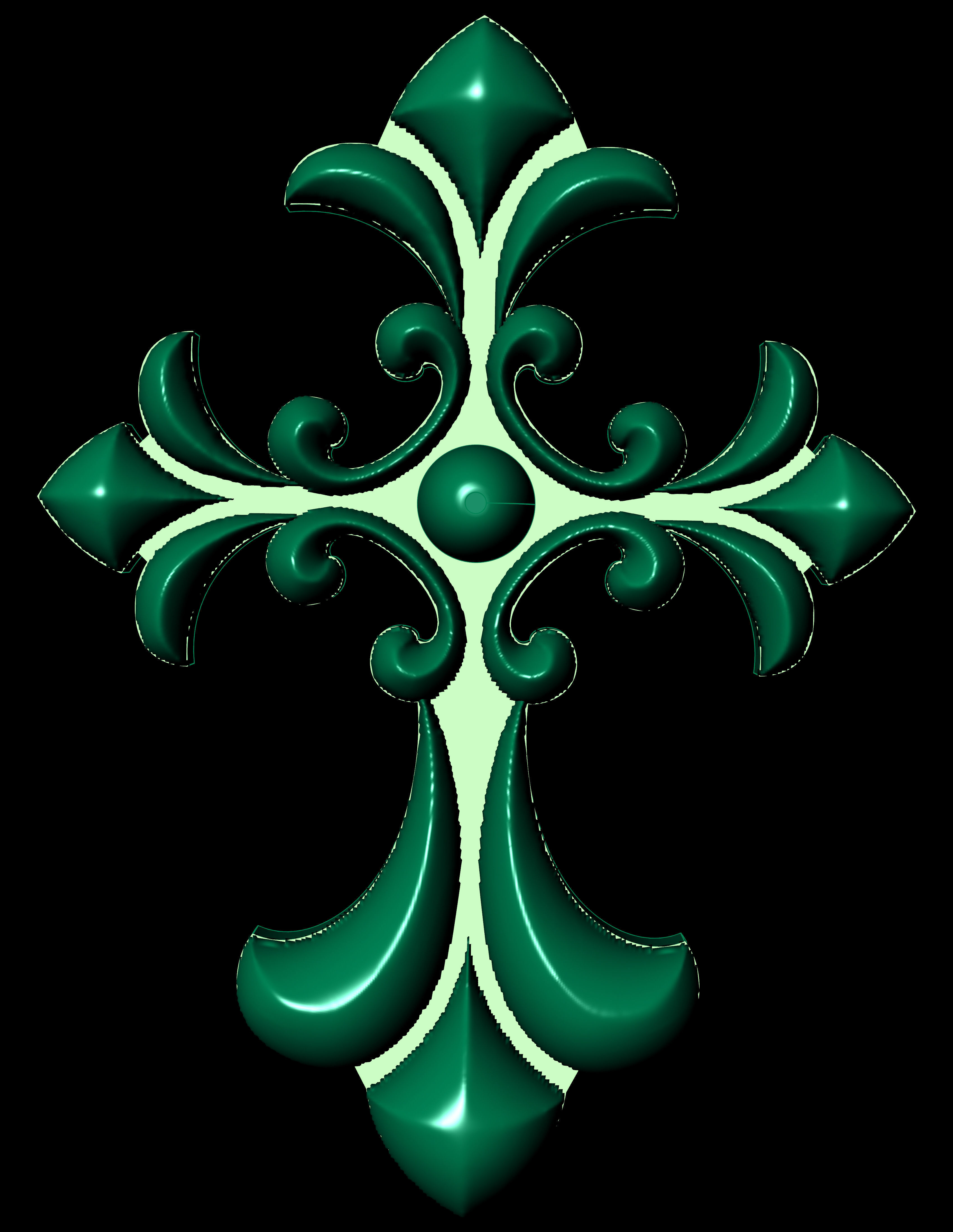 The Most Antique And Beautiful Christian Cross free 3D model 3D ...
