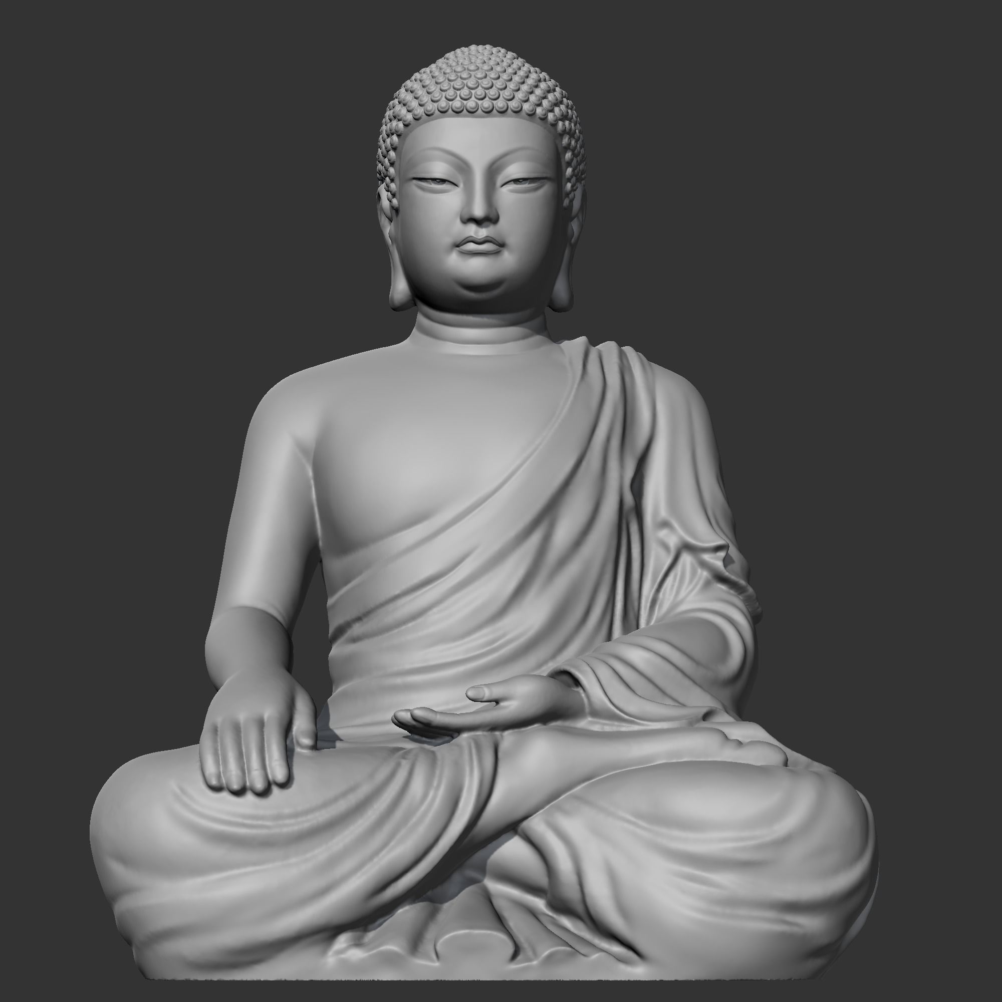 Buddha 3D print model statue 3D model 3D printable | CGTrader