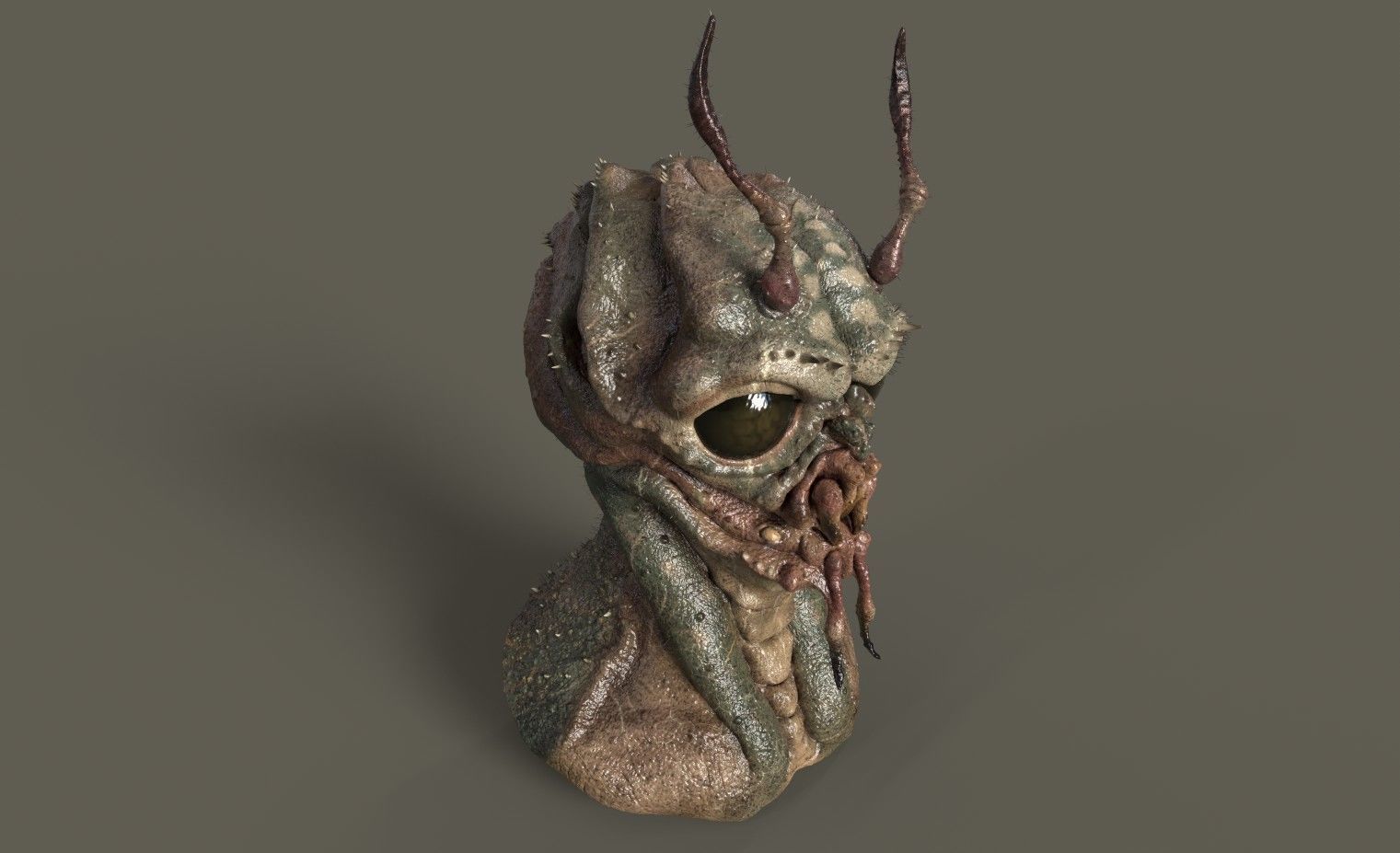 Alien insectoid free 3D model | CGTrader