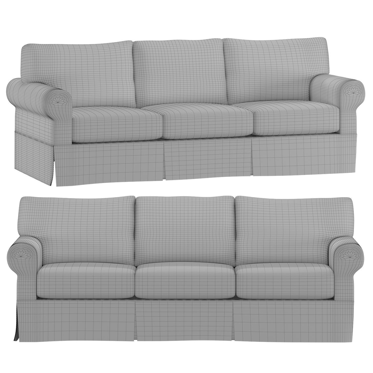 3D model Natalie Sofa VR / AR / low-poly | CGTrader