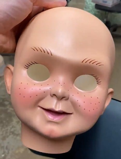 3D model chucky HEAD Childs Play 2 Good Guys VR / AR / low-poly | CGTrader