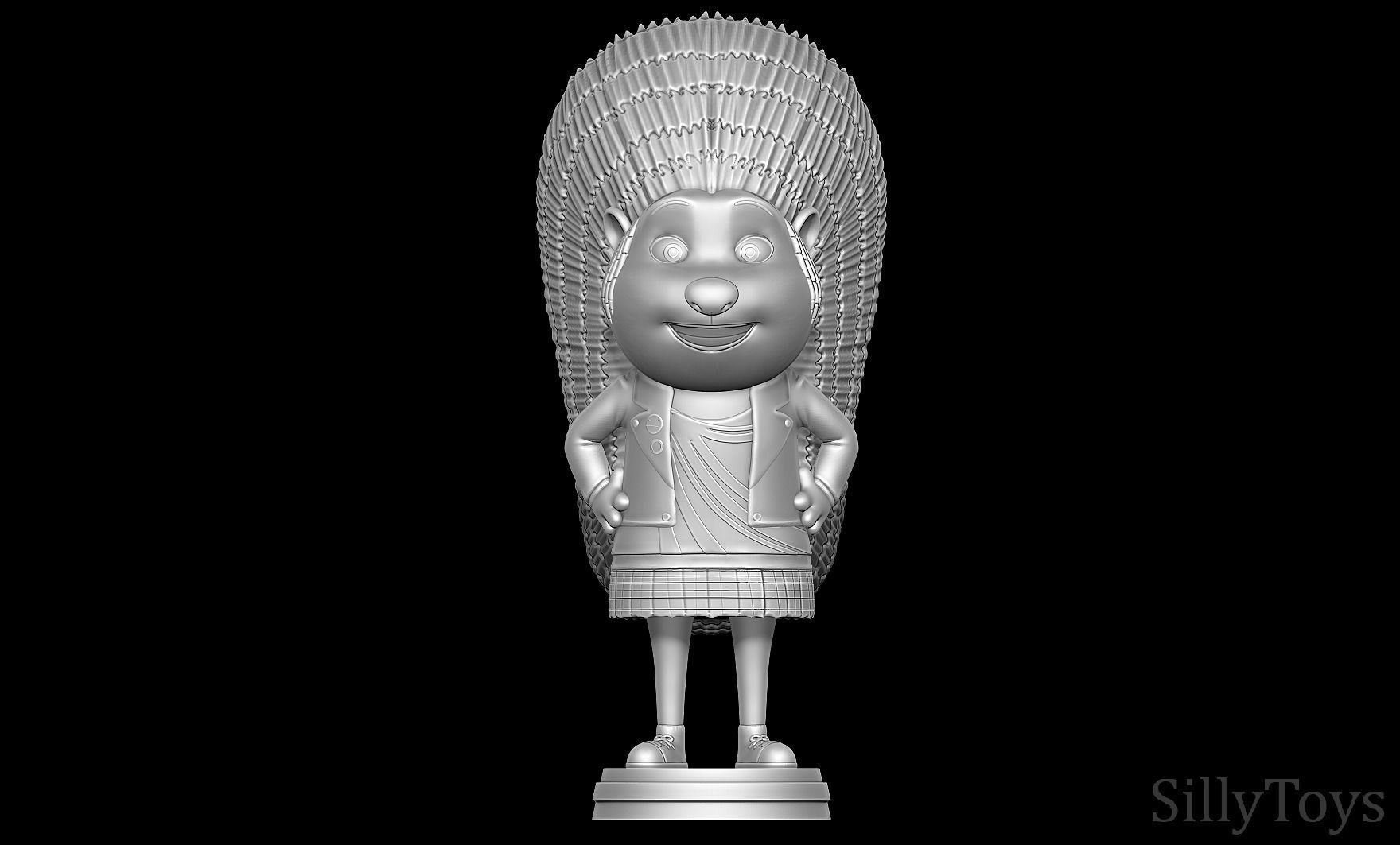 Ash - Sing 2 3D model 3D printable | CGTrader