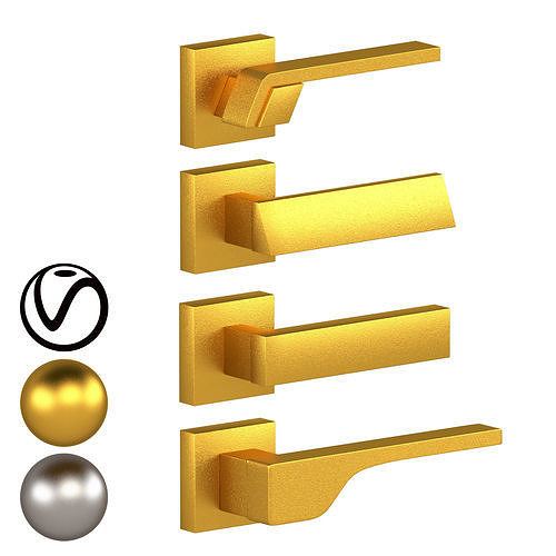 3D model Handle Collection 02 VR / AR / low-poly | CGTrader