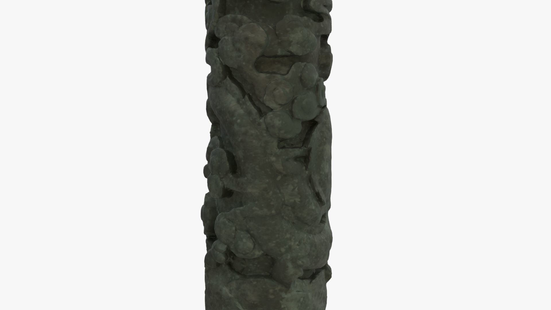3D model 4K textures Dragon Pillar VR / AR / low-poly | CGTrader