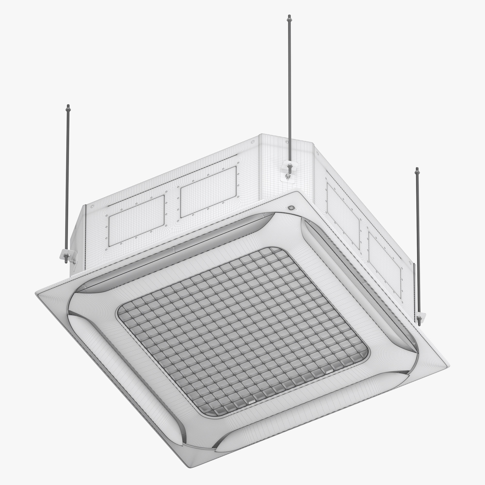 LG 4Way cassette air conditioner 3D model | CGTrader