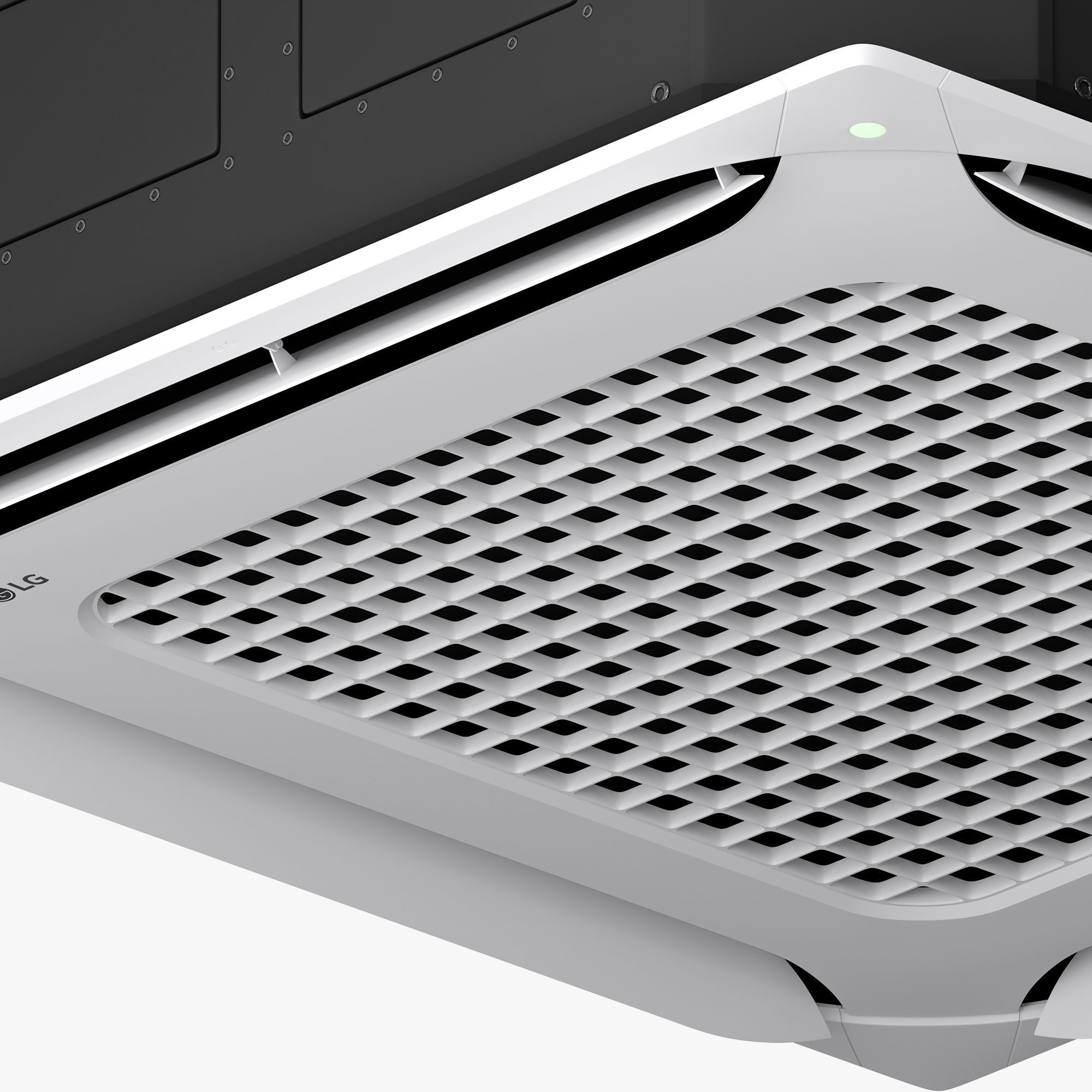 LG 4Way cassette air conditioner 3D model | CGTrader