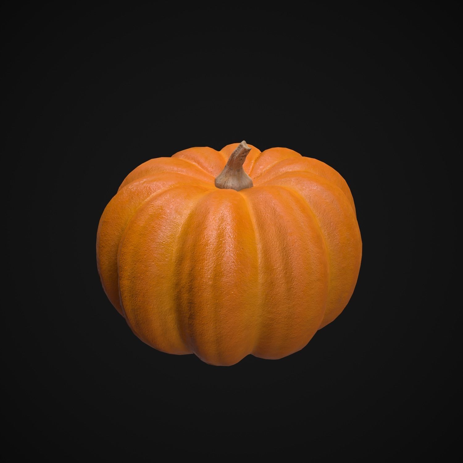 Pumpkin autumn vegetable free VR / AR / low-poly 3D model | CGTrader