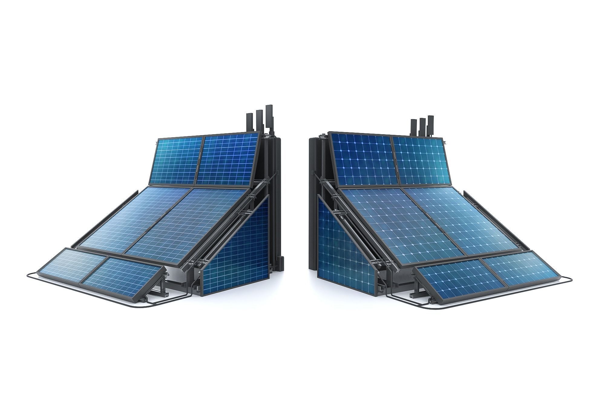 Texture Solar Panel VR / AR / low-poly | CGTrader