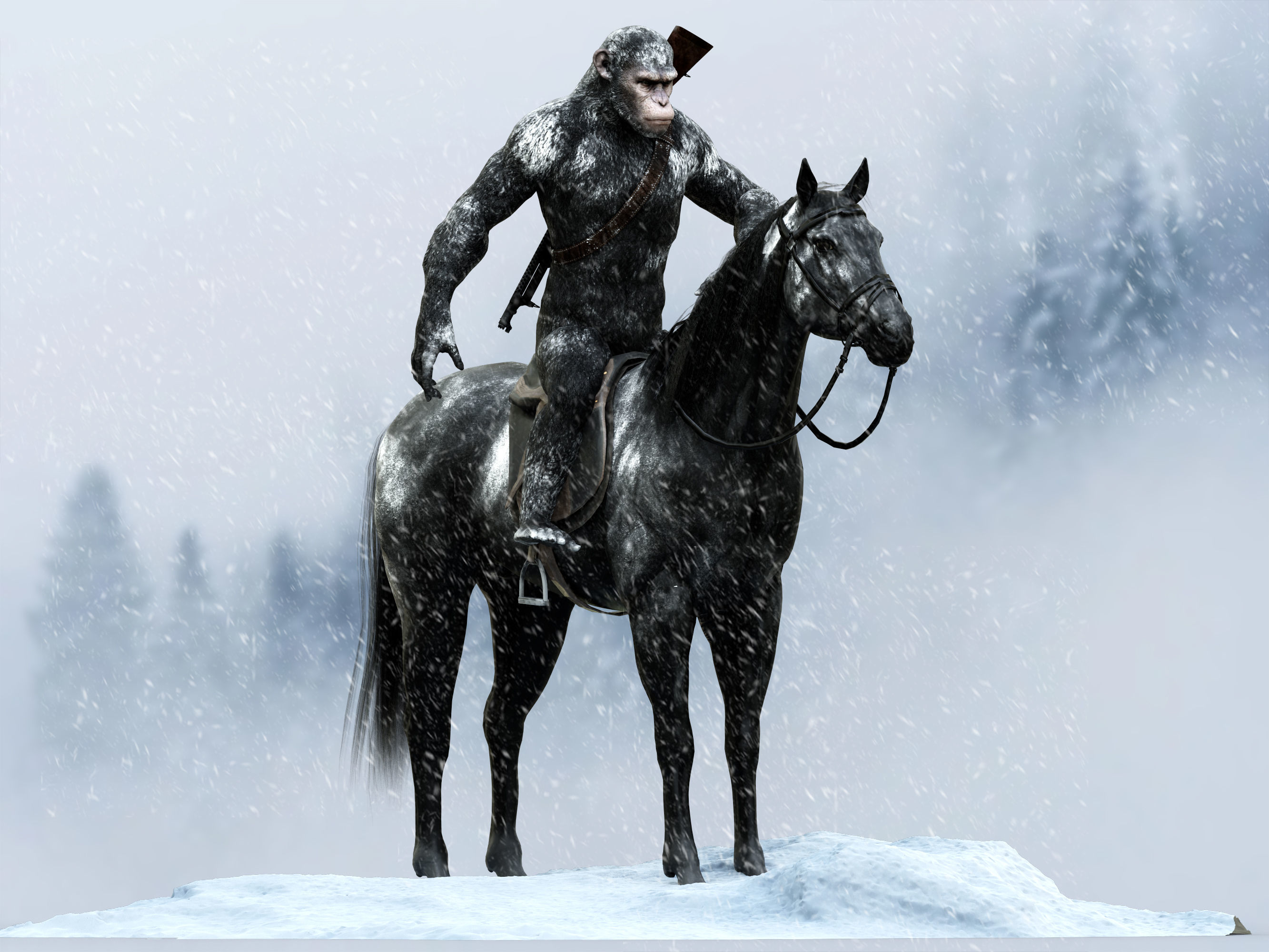 3D model Caesar VR / AR / low-poly rigged | CGTrader