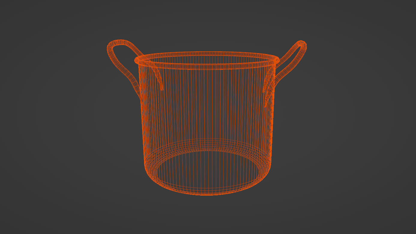 3D model metallic cooking pot 3d model VR / AR / low-poly | CGTrader
