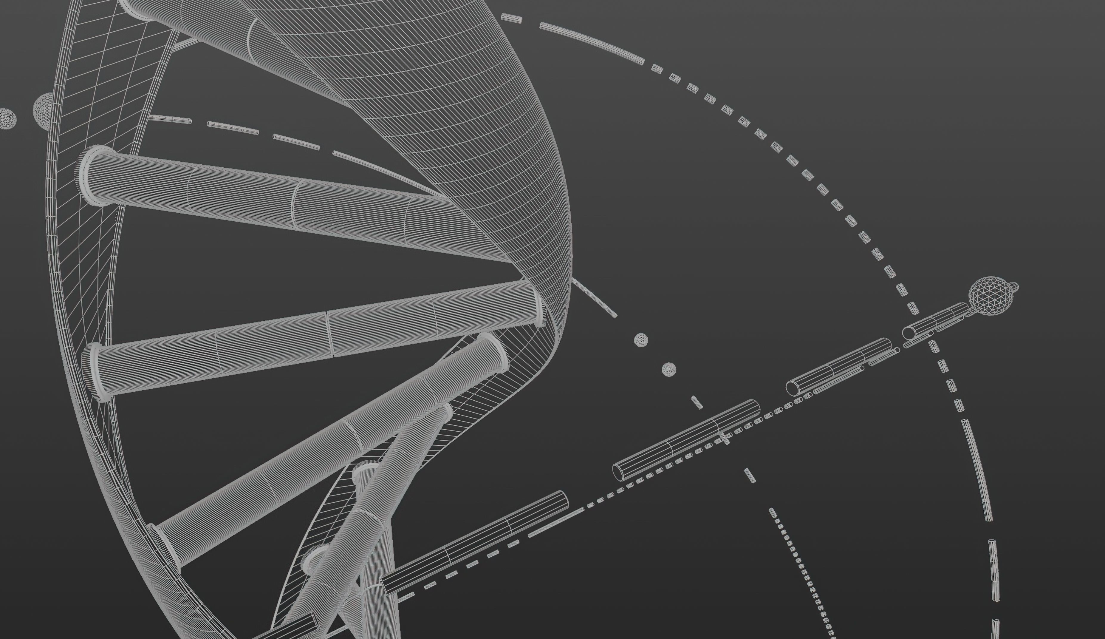 DNA Metal 3D model | CGTrader