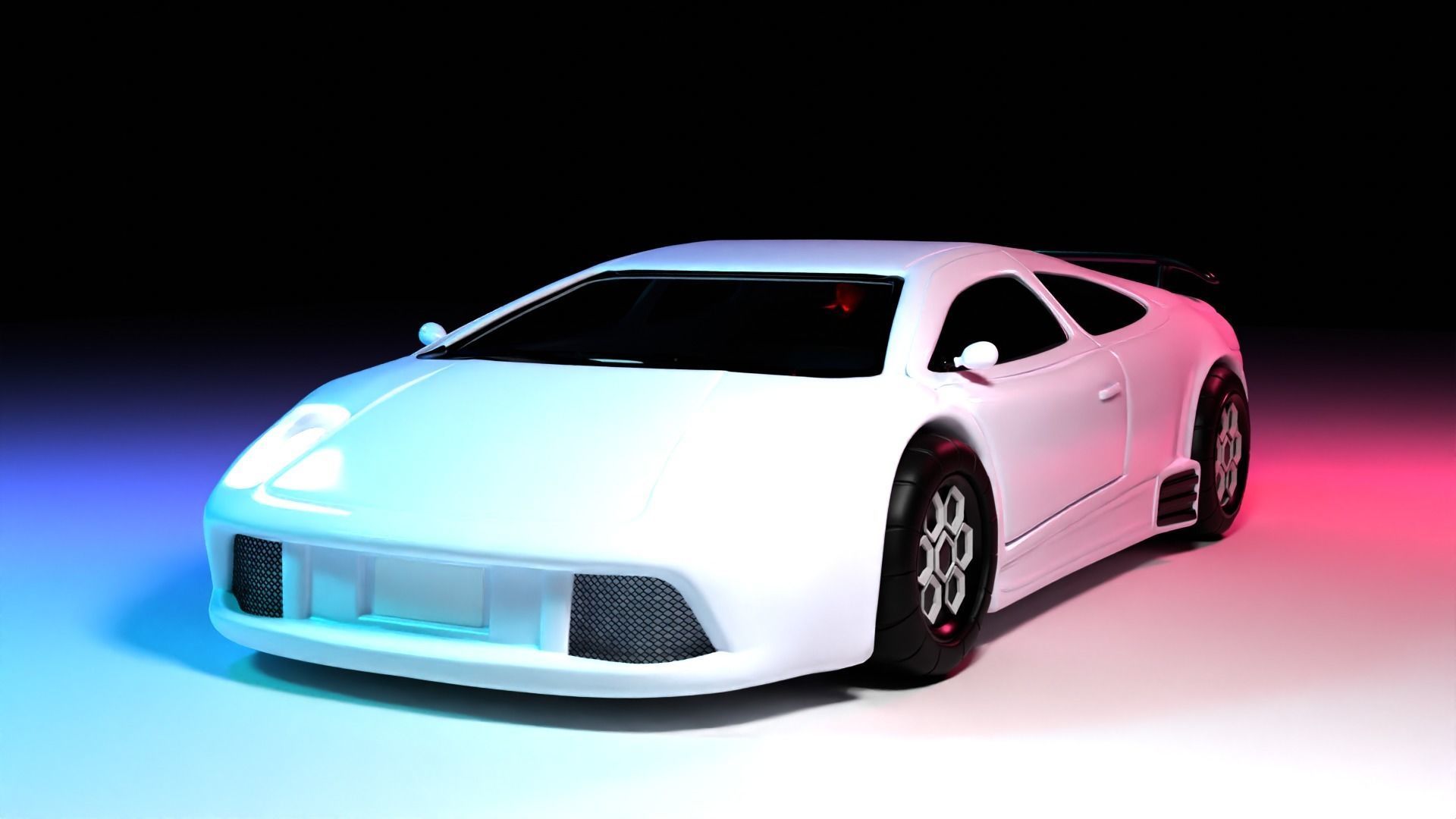 racing car modeling free 3D model | CGTrader