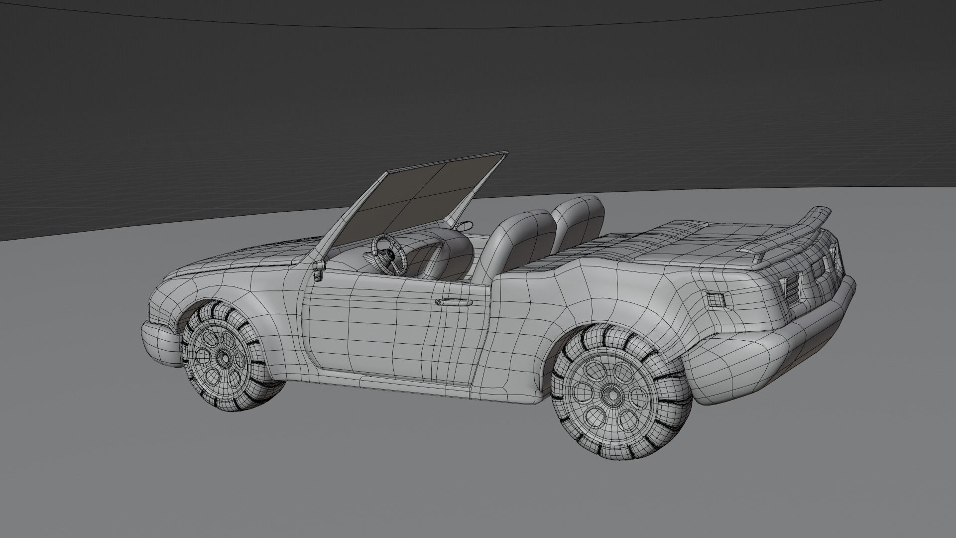 3d cartoon car modeling free 3D model | CGTrader