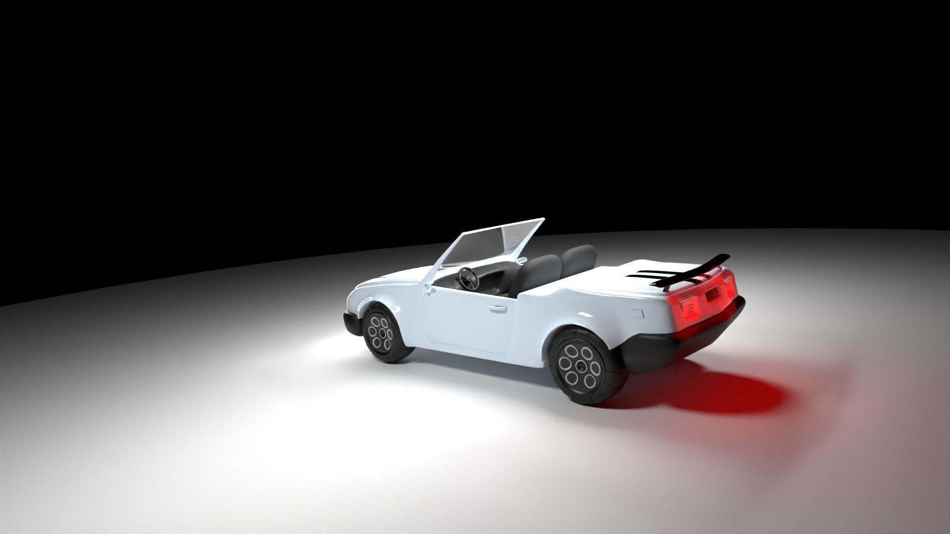 3d cartoon car modeling free 3D model | CGTrader