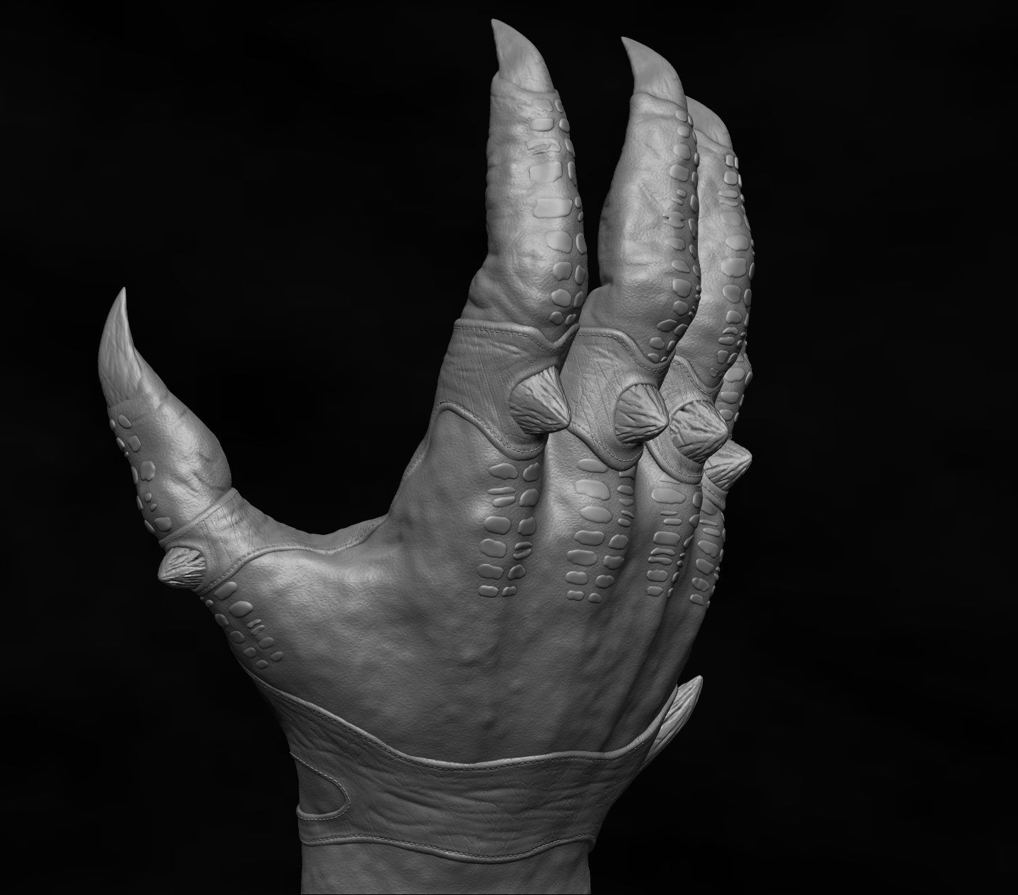 Predator 2 Smart Disc with Hand File STL OBJ for 3D Printing 3D model ...