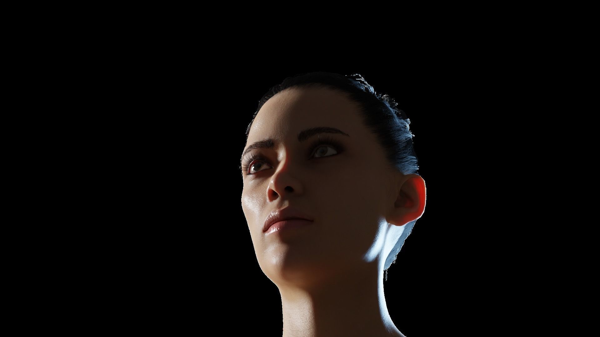 Mona - Rigged Blender Character 3D model rigged | CGTrader