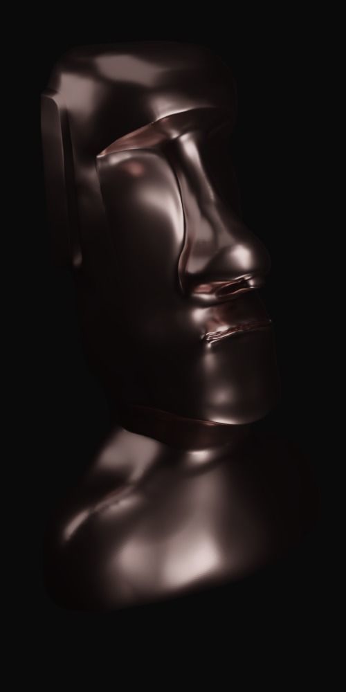 Moai Statue 3D model 3D printable | CGTrader