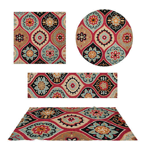 3D model Rugs No 744 VR / AR / low-poly | CGTrader