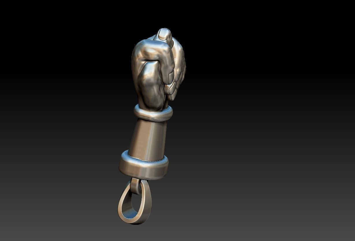 Fig Hand Sign 3D model 3D printable | CGTrader