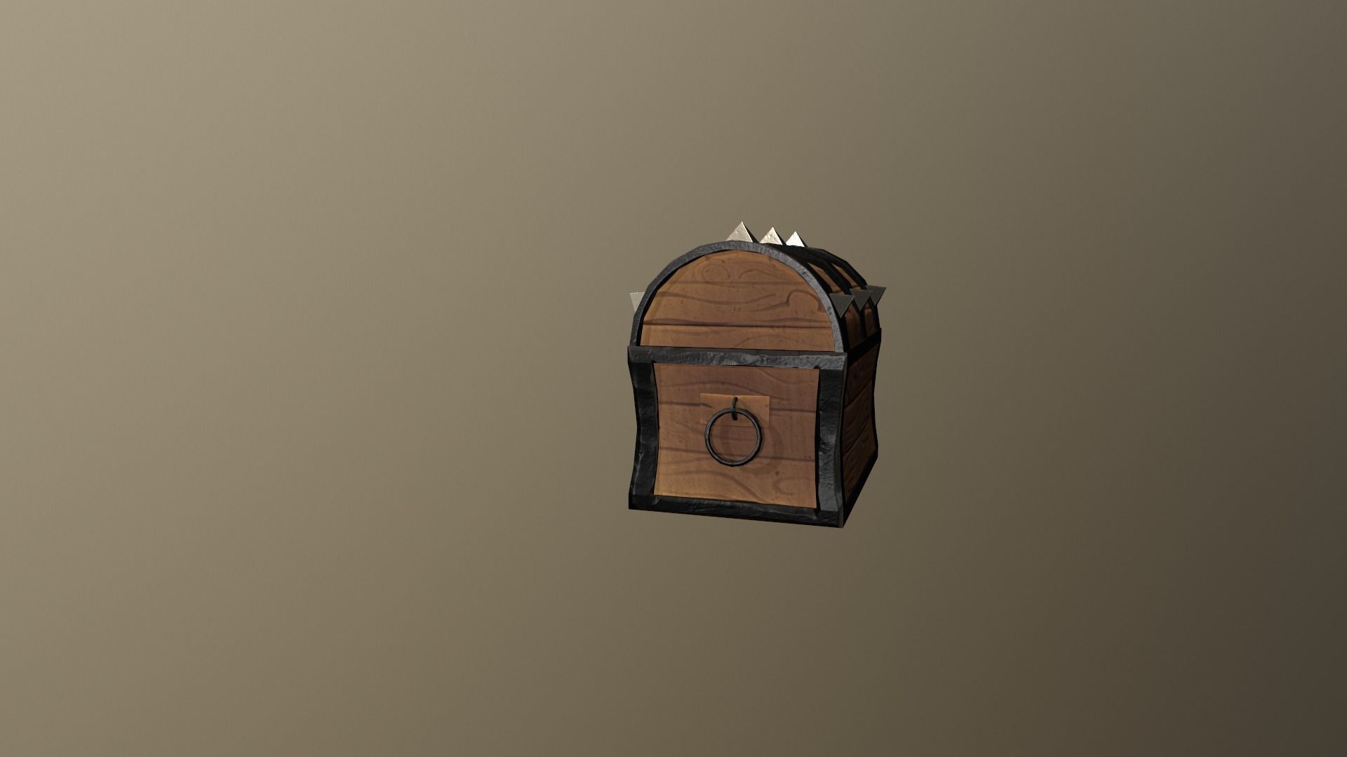 Stylized Chest free 3D model | CGTrader