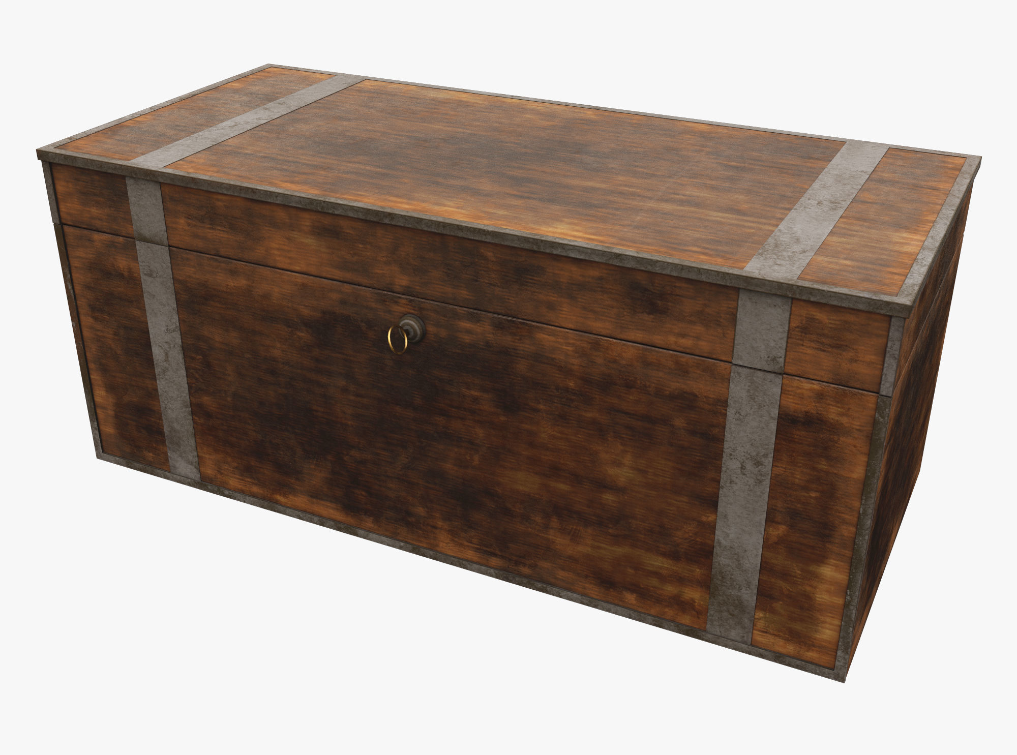 3D model Medieval Treasure Chest VR / AR / low-poly | CGTrader