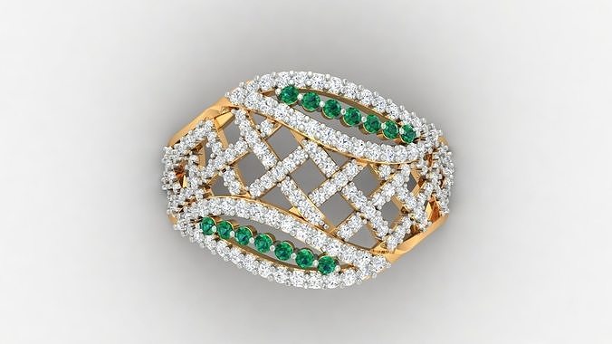 Ring - 278 3D model 3D printable | CGTrader