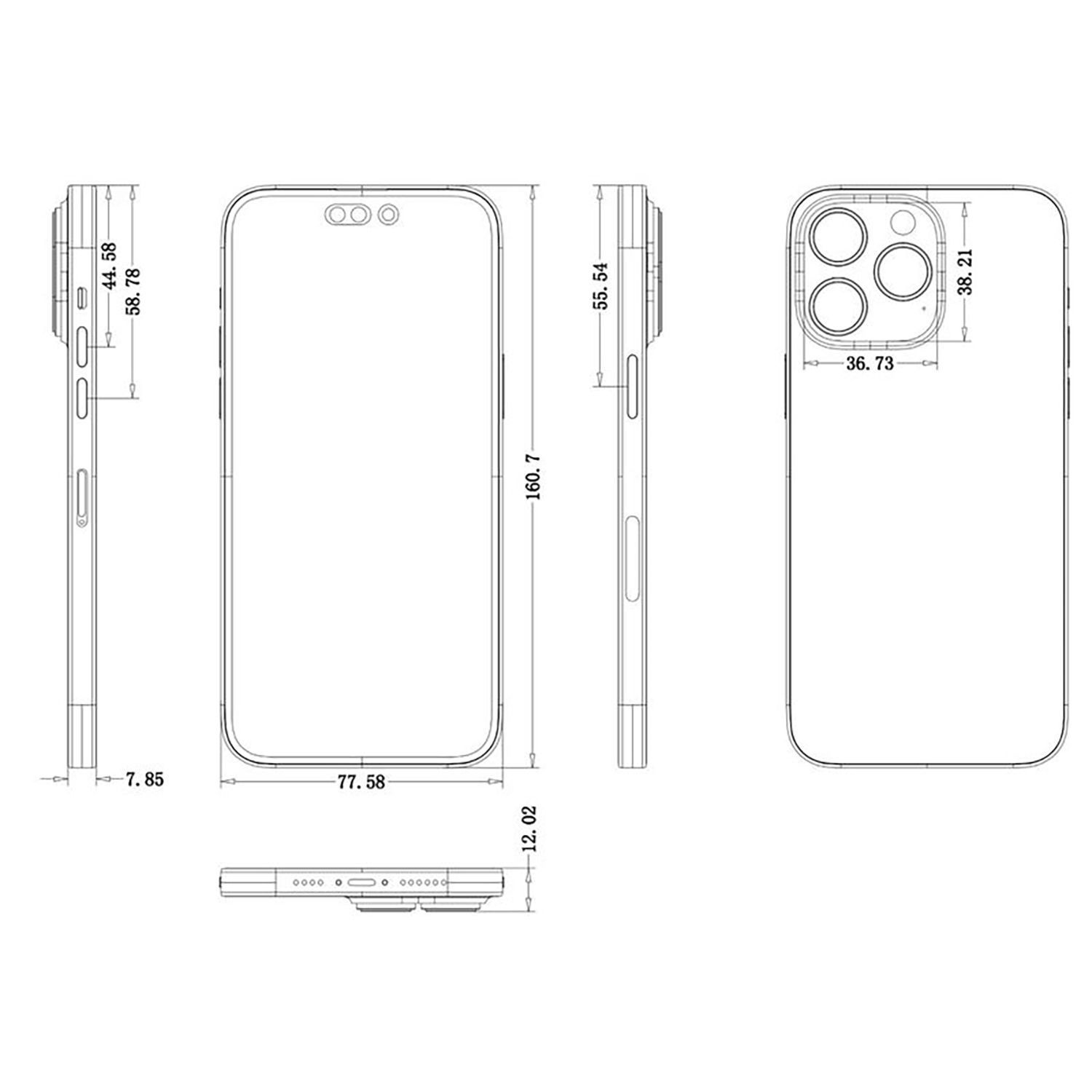 iPhone 14 Pro and iPhone 14 Pro Max 3D model | CGTrader