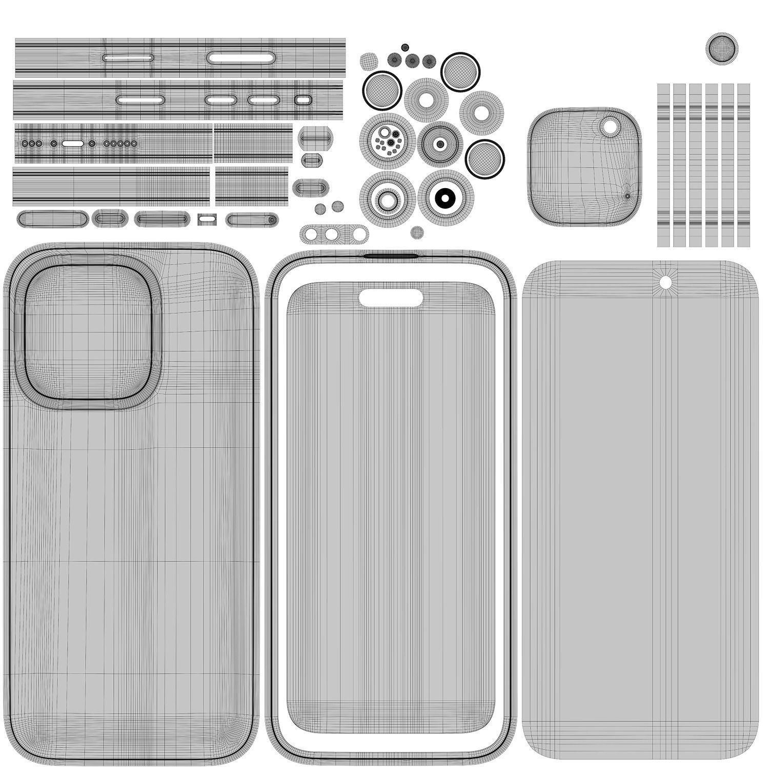iPhone 14 Pro and iPhone 14 Pro Max 3D model | CGTrader