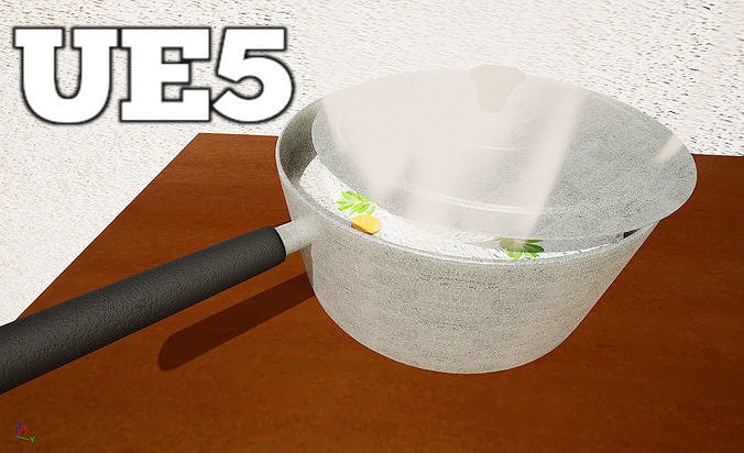Rice Pan Cooking Pot 3d Model 3D model | CGTrader