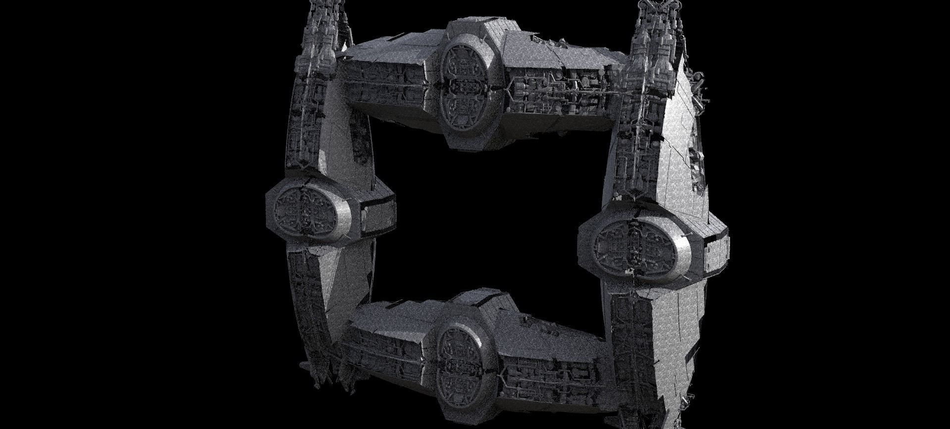 Jupiter Moon Space station ring 3D model | CGTrader
