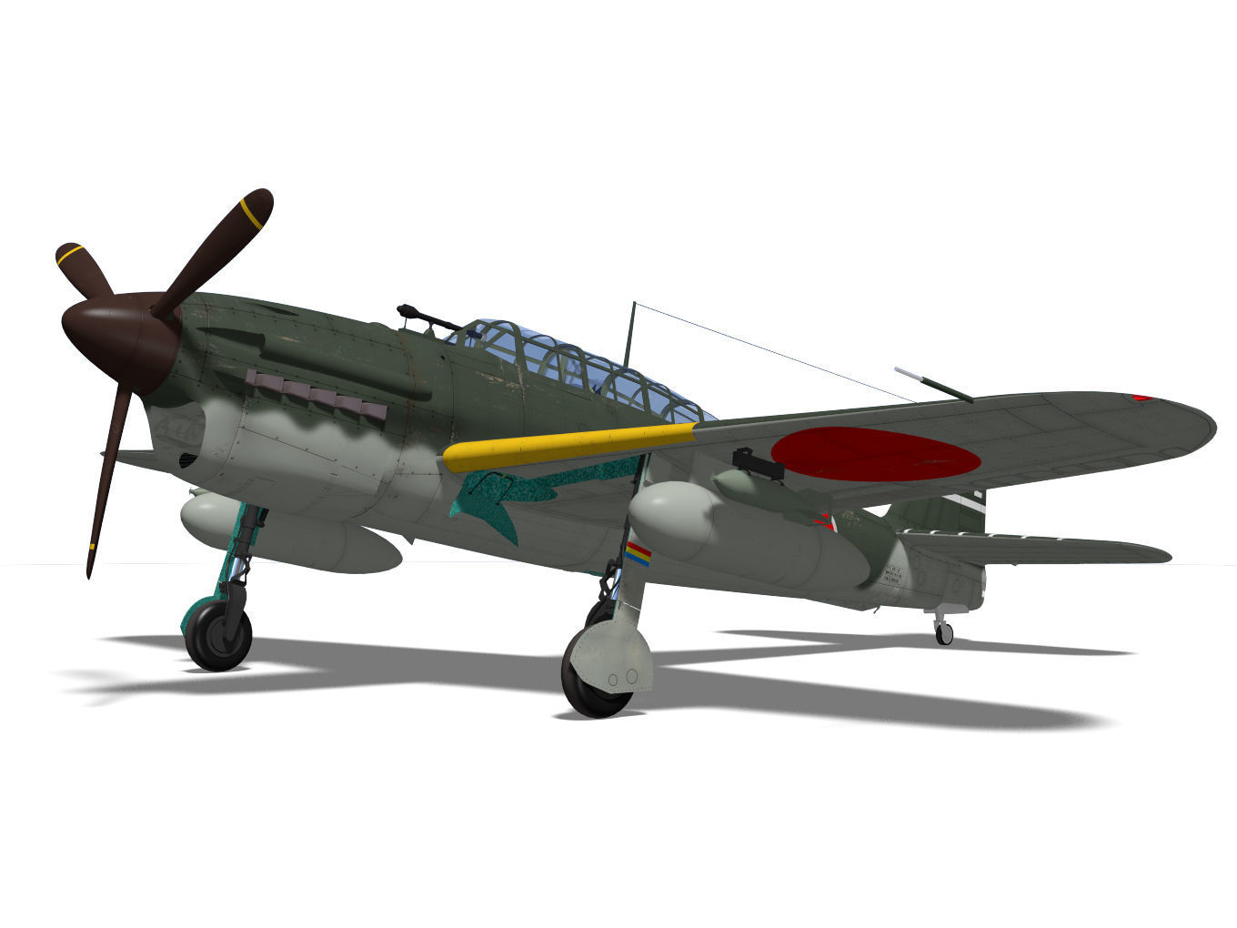 Kugisyo D4Y2 Suisei Type12 Judy 3D model | CGTrader