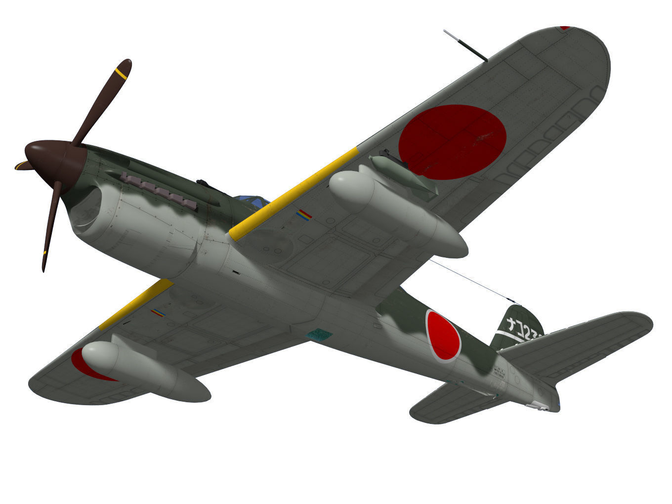 Kugisyo D4Y2 Suisei Type12 Judy 3D model | CGTrader