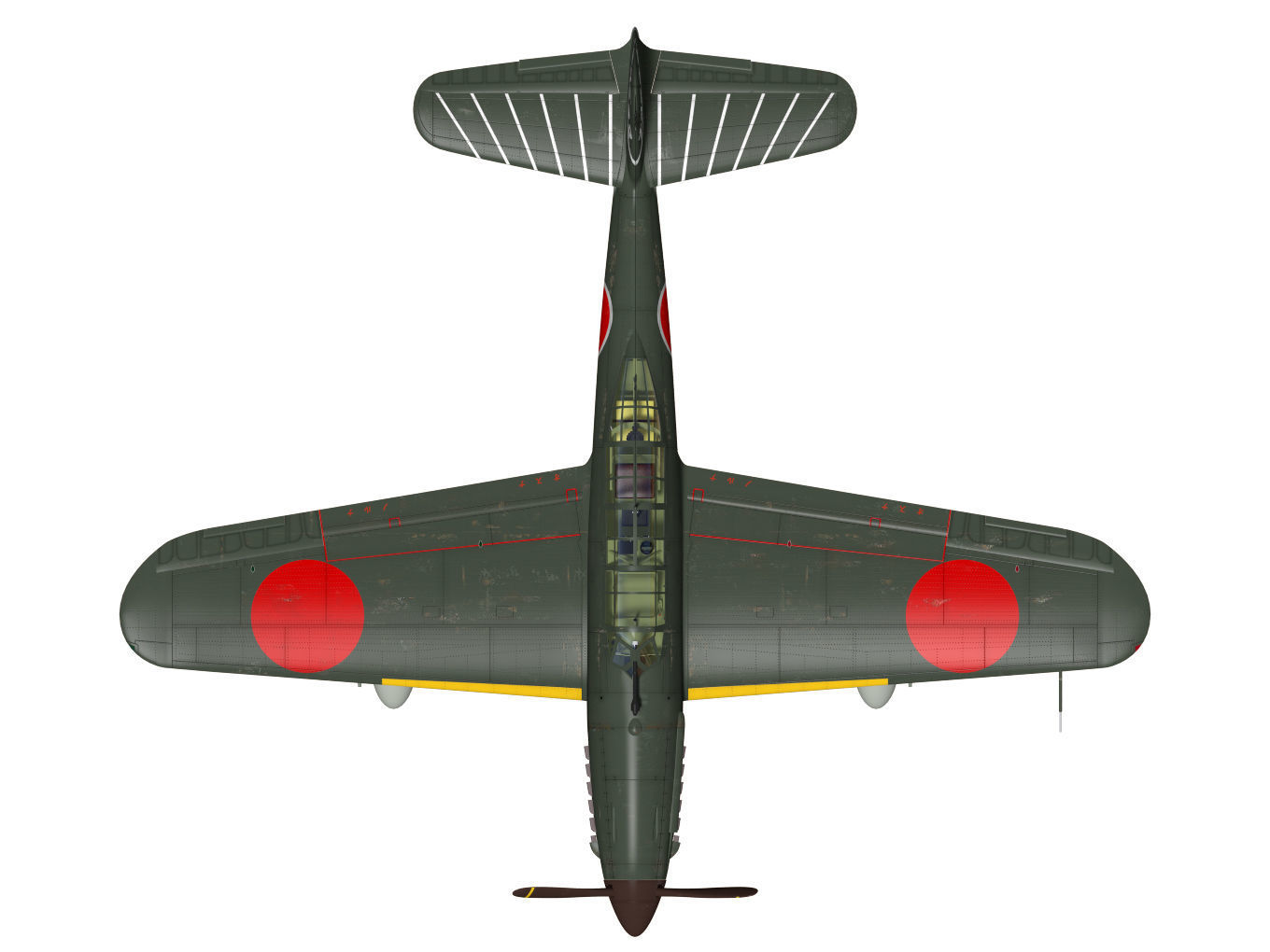 Kugisyo D4Y2 Suisei Type12 Judy 3D model | CGTrader
