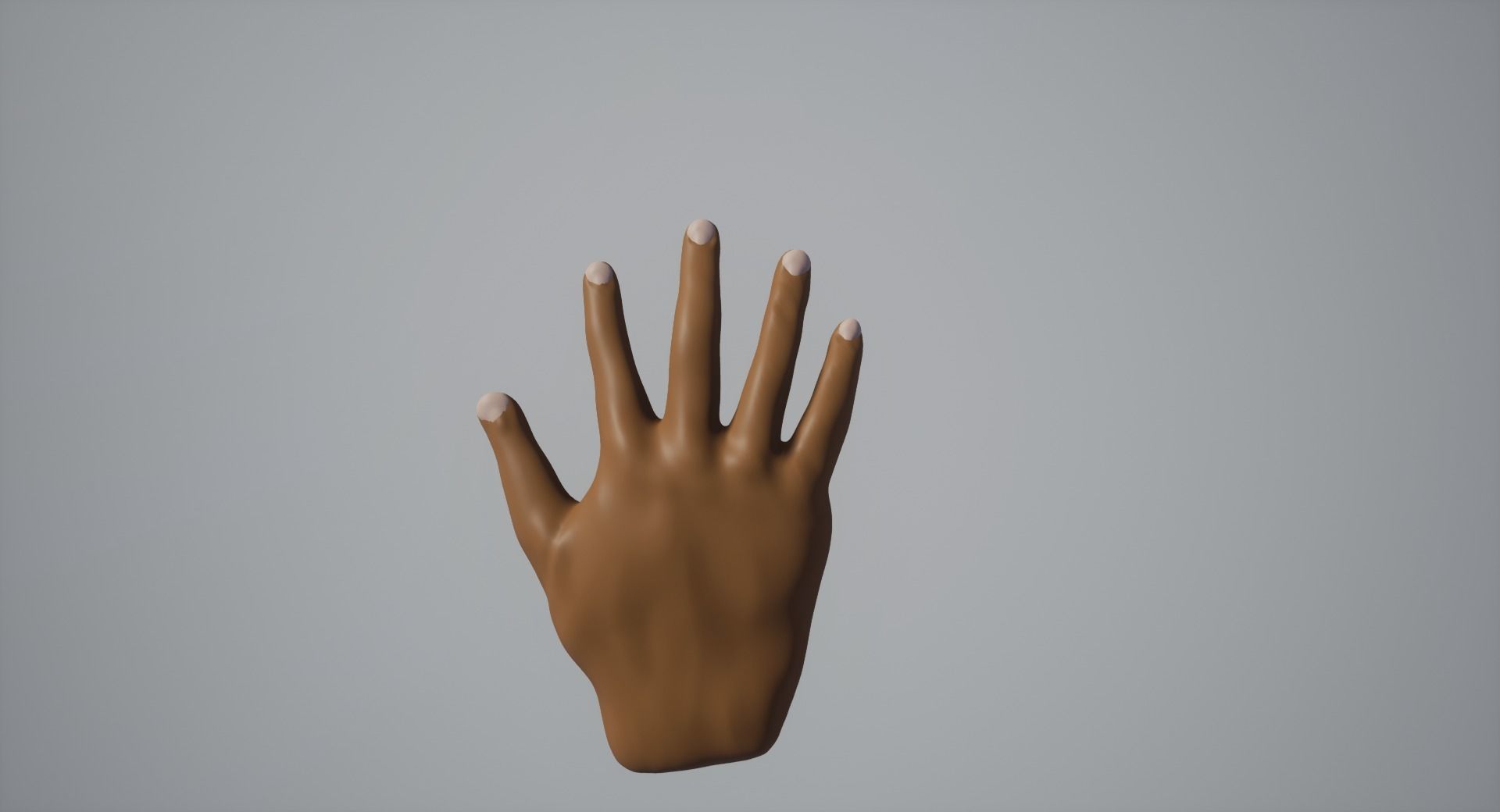 hand Free low-poly 3D model free VR / AR / low-poly 3D model animated ...